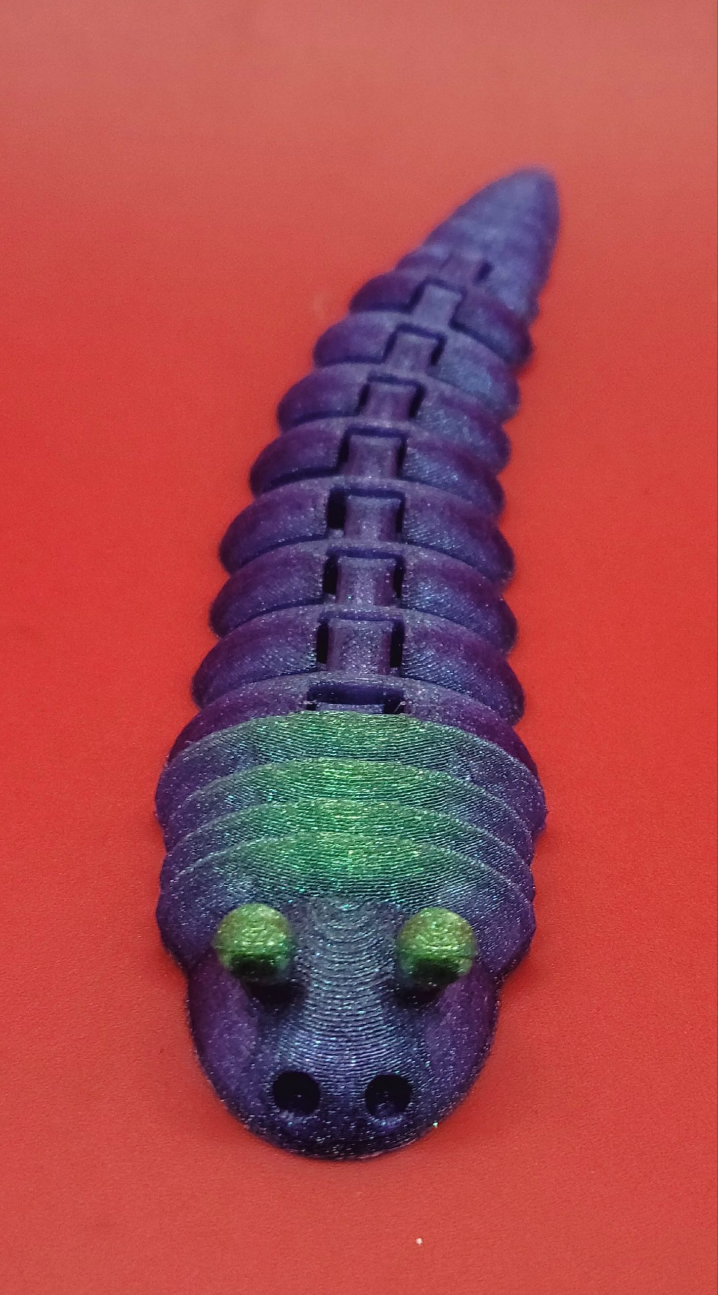 Flexi Fidget Slug - Flat - CriusSwag Crafts