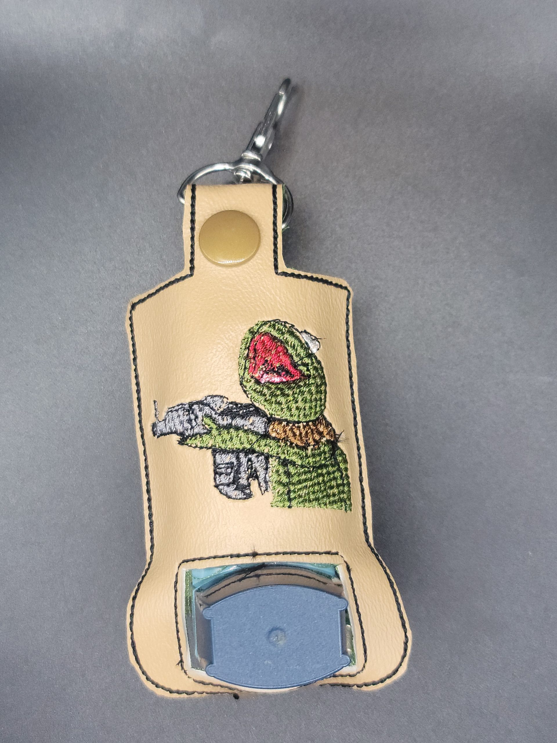 Inhaler Holder - Frog with Gun - CriusSwag Crafts